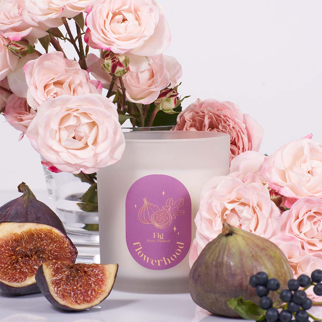 Fig Scented Candle – Flowerhood